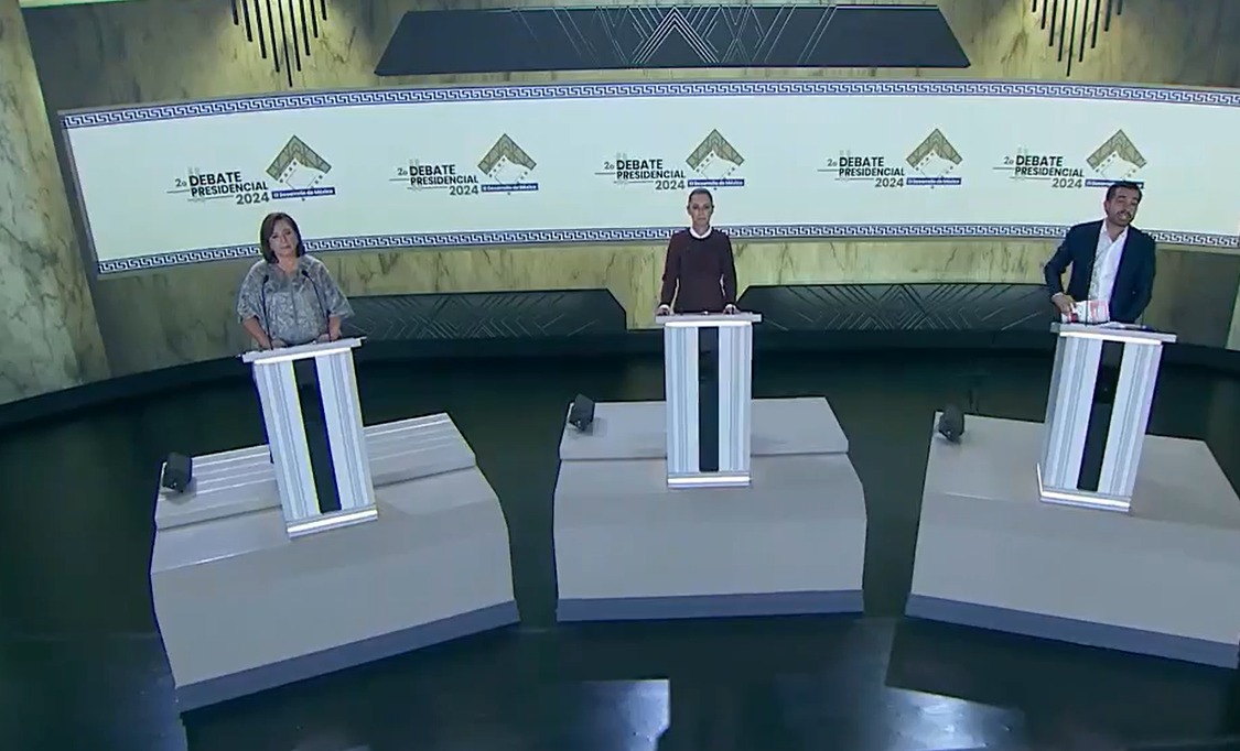 Se enfrentan candidatos en segundo debate presidencial - Ríodoce