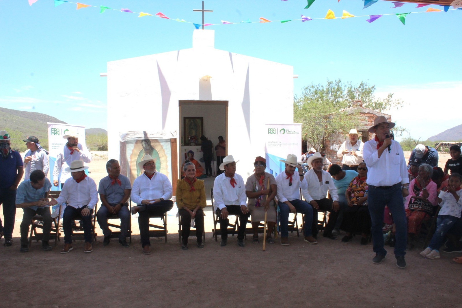 Reciben indígenas la reconstrucción de capilla de centro ceremonial por ...