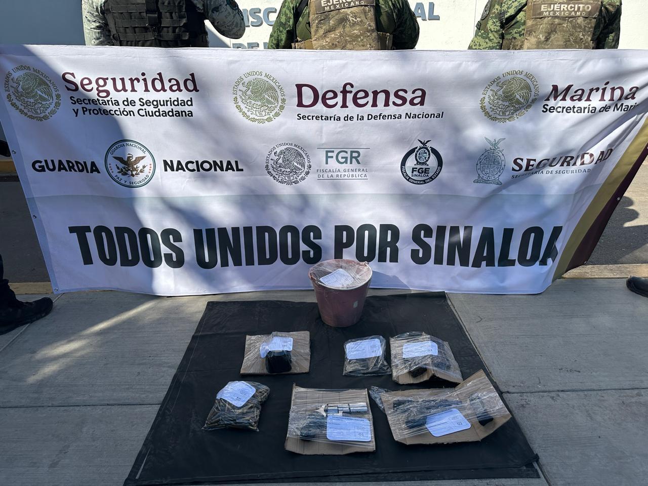 Aseguran armas y cargadores en El Castillo, Navolato - Ríodoce