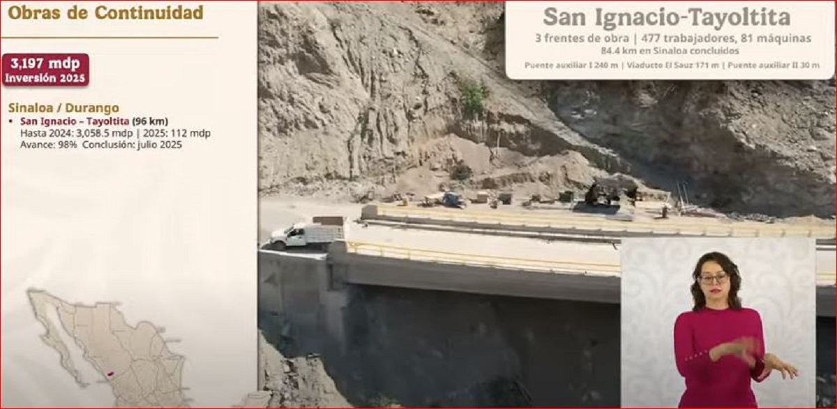 En julio, concluirán el nuevo puente entre Sinaloa y Durango - Ríodoce