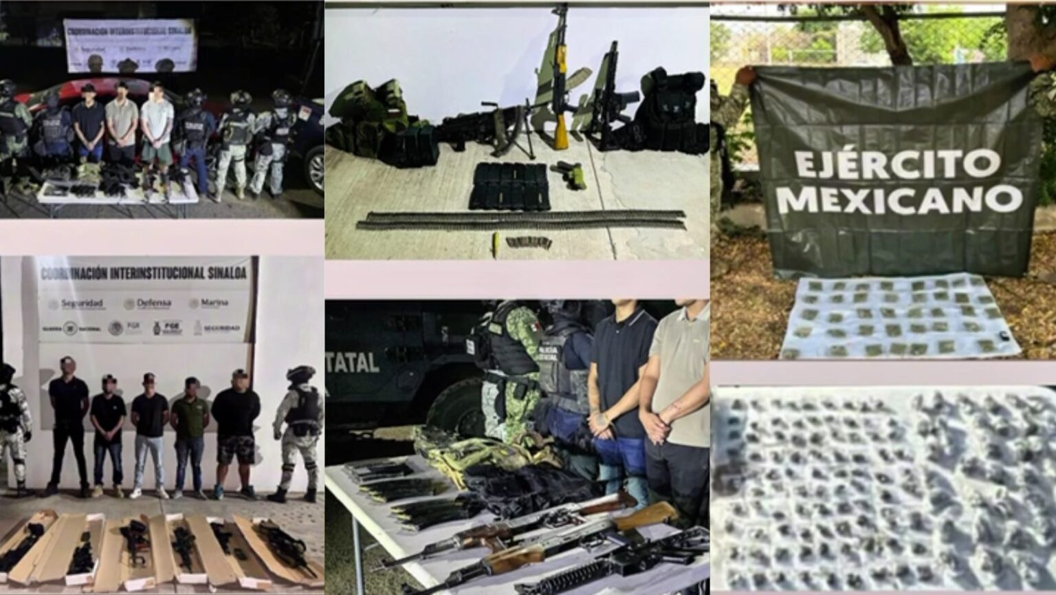 Aseguran 78 kilos de fentanilo, 6 'narcolaboratorios' y 90 armas en una ...