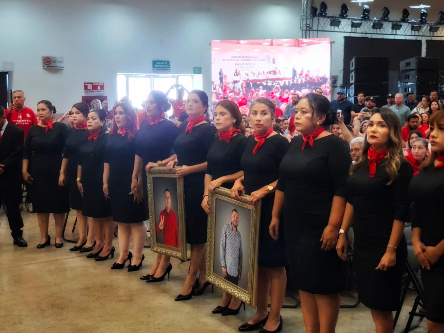Nueva dirigencia del STASAC toma protesta con homenajes a Homar Salas y ...